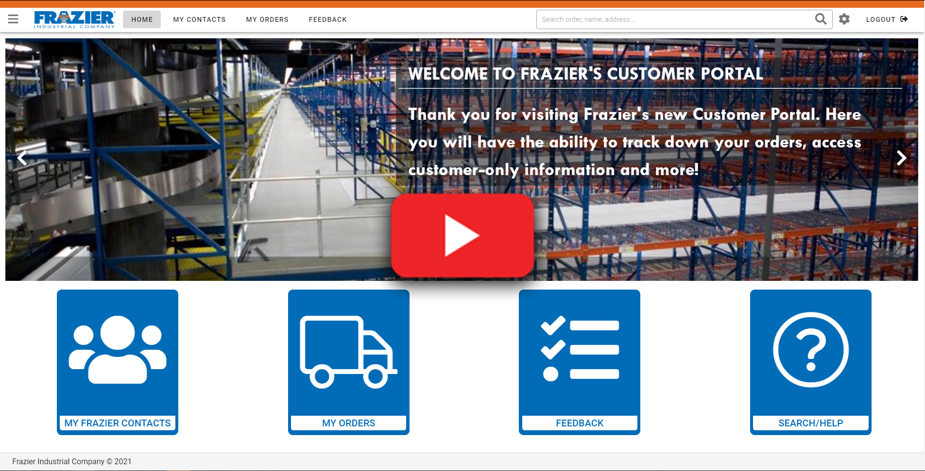 VIDEO: Frazier's New Customer Portal - Frazier Industrial Company