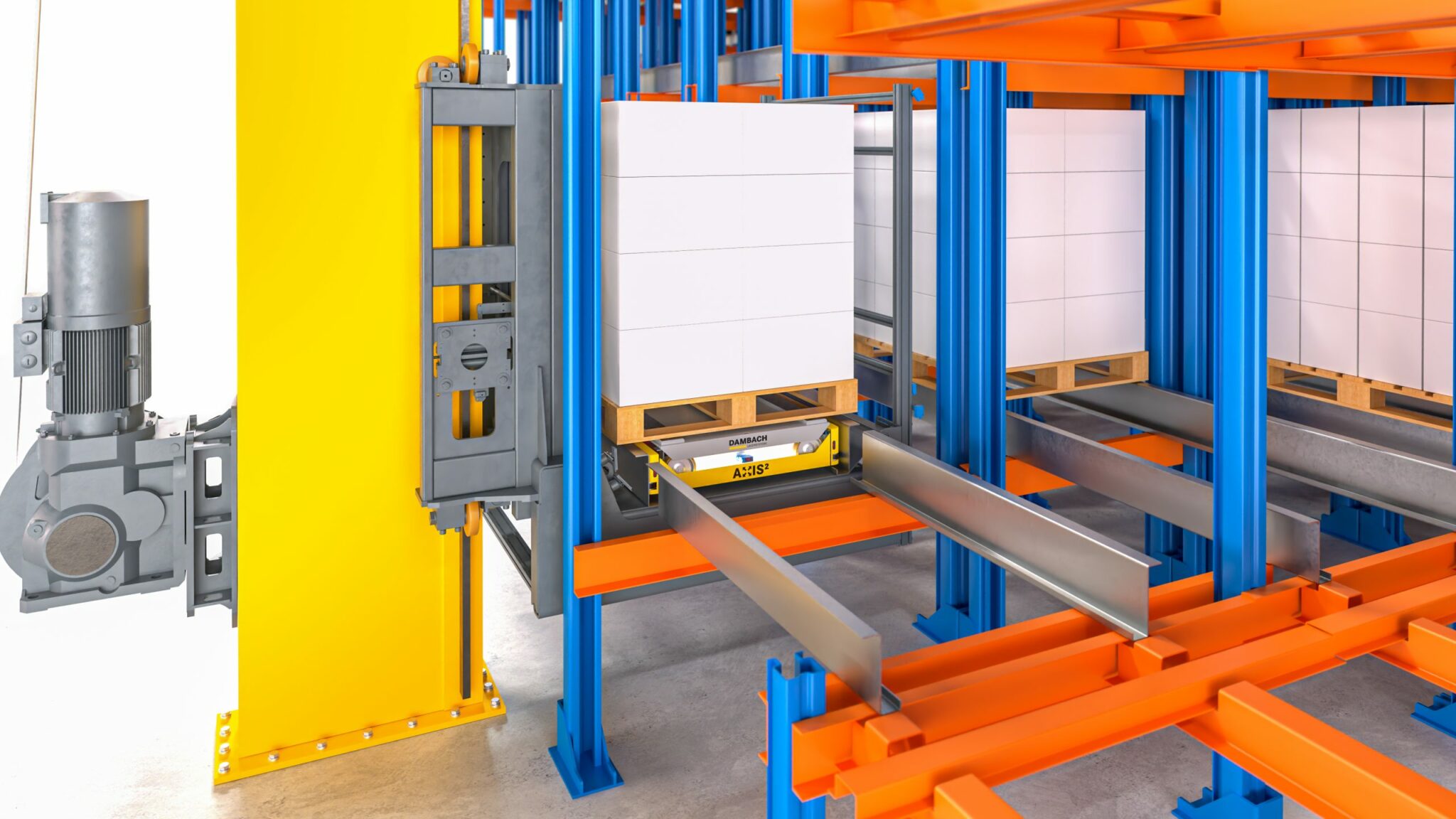 AXIS² Pallet Shuttle - Frazier Industrial Company
