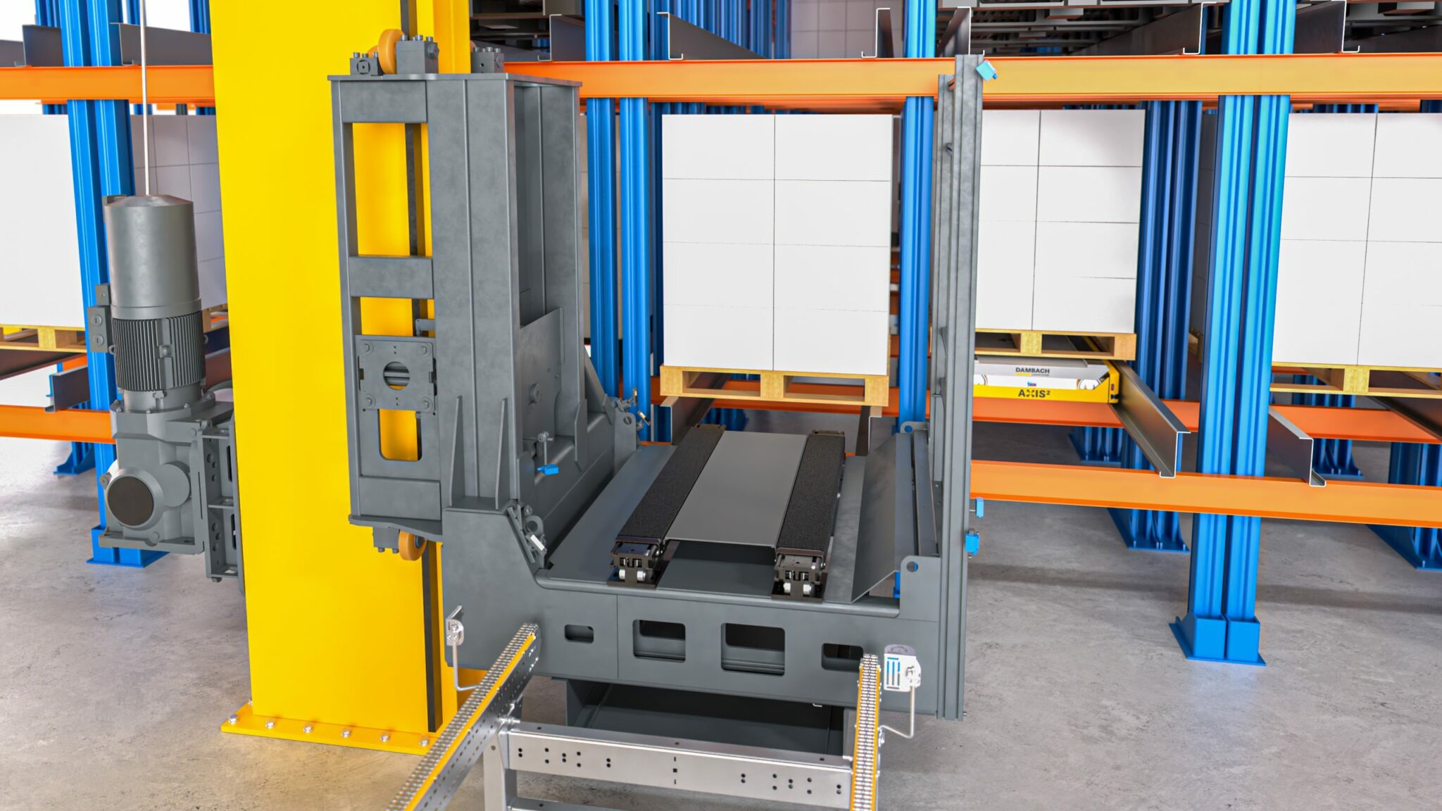 AXIS² Pallet Shuttle - Frazier Industrial Company